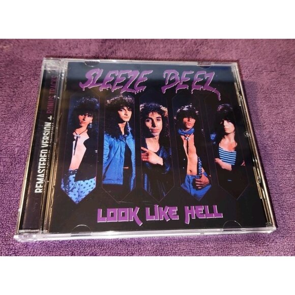 Media | Sleeze Beez Bad Reputation Reissue Cd Look Like Hell 2 Bonus ...